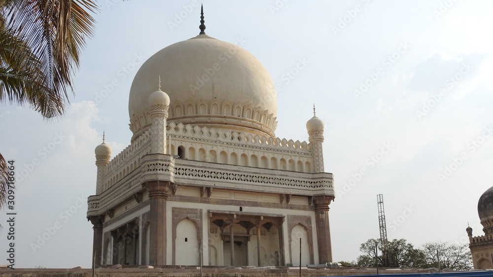 Seven Tombs of Hyderabad, India. Close to the famous Golconda Fort ...