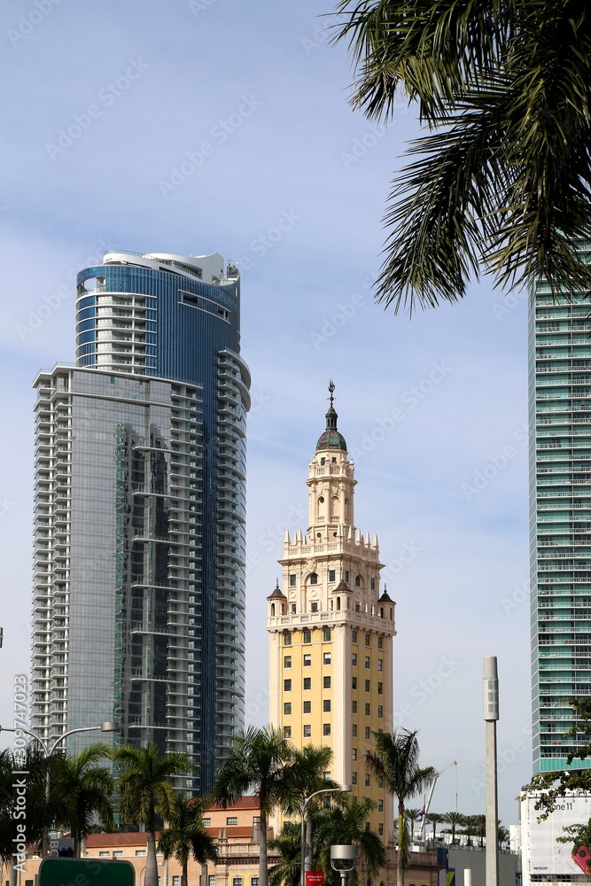 miami, usa, florida, Freedom Tower, city, building, architecture ...