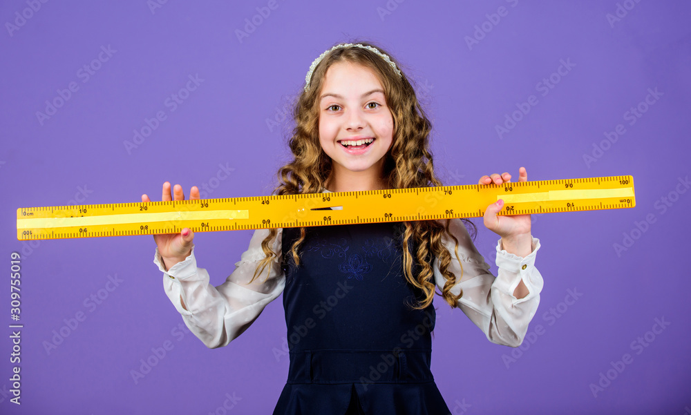 Geometry school subject. Education and school concept. Smart and clever ...