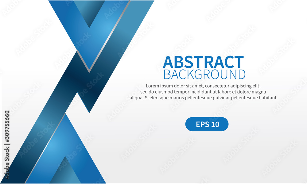 Blue background vector illustration lighting effect graphic for text ...