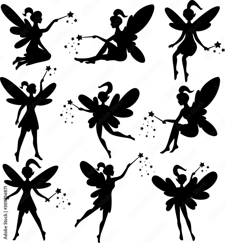 Fairy vector illustration Stock Vector | Adobe Stock