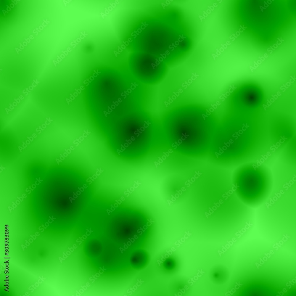 Generated bacteria cells seamless background pattern. Colors: inch worm ...