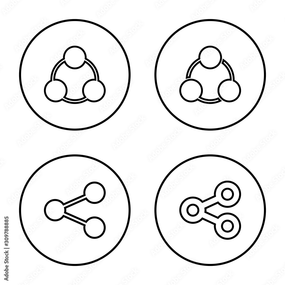 Share icon symbol template, Share vector icon, Share icon. Stock Vector ...