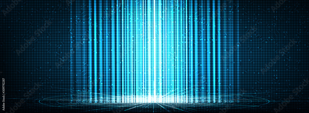 Spotlight on Circuit Microship Technology Background,Hi-tech Digital ...