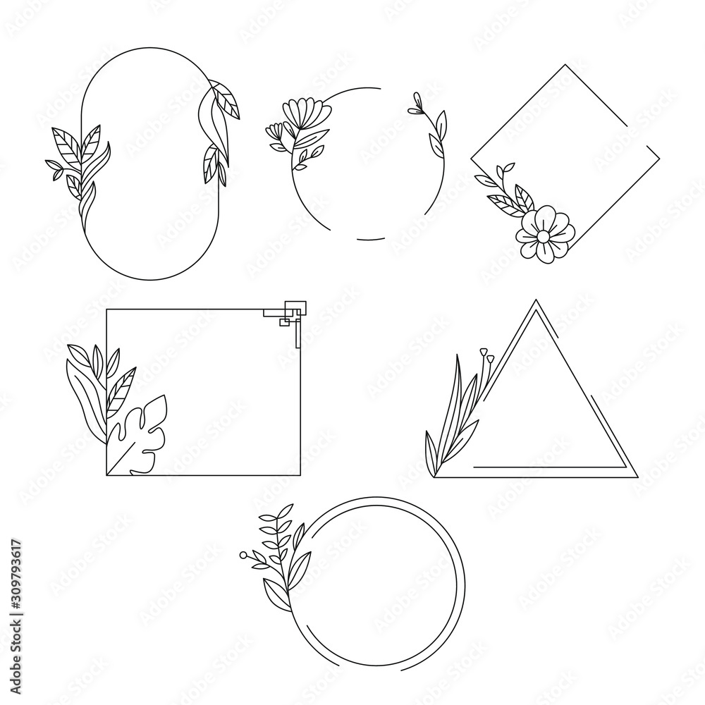 Simple Nature Border Design