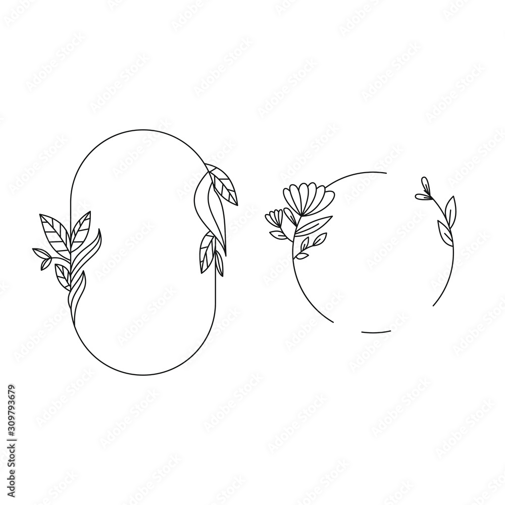 Simple Nature Border Design