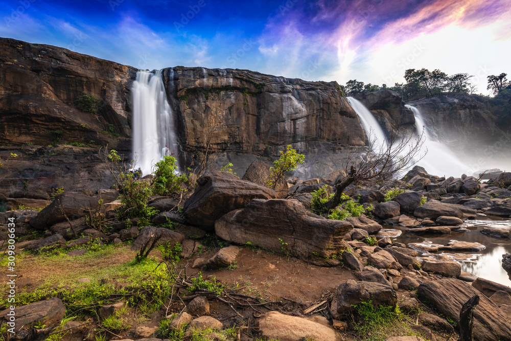 Athirappilly water Falls, is the beautiful and largest waterfall in ...