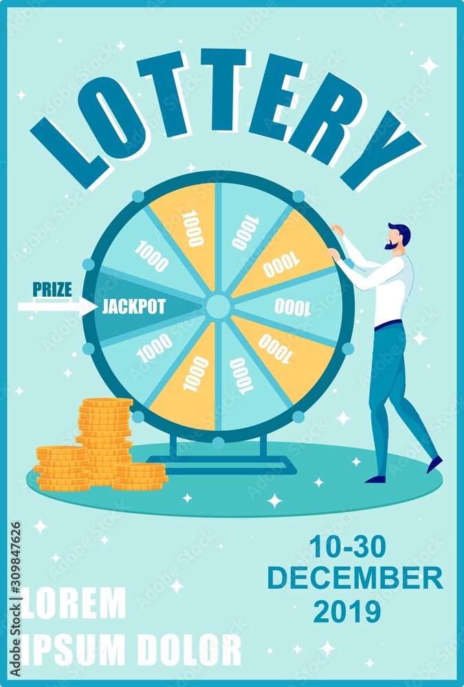 Raffle Prizes Brochure, Leaflet Vector Template Stock Vector | Adobe Stock