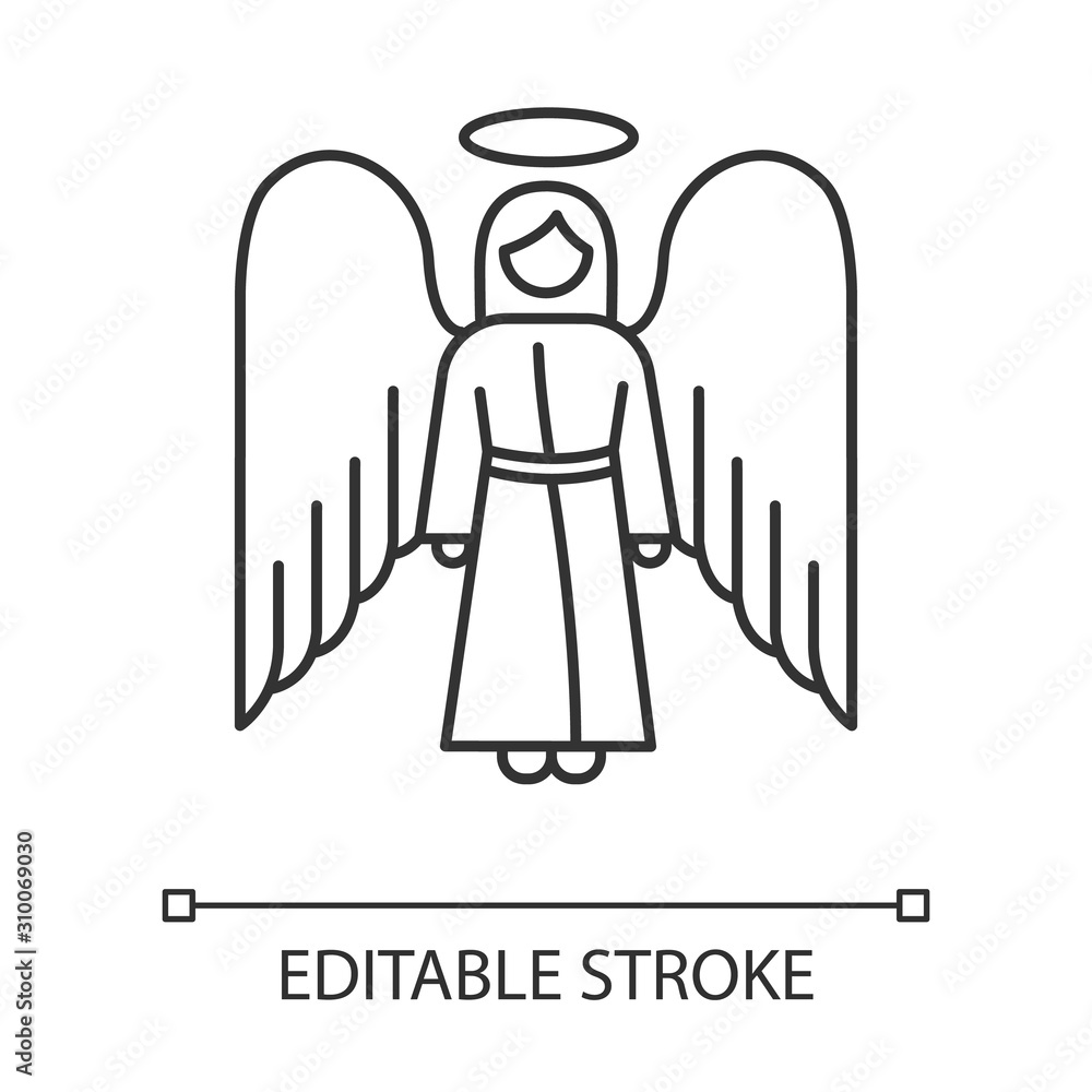 Simple Archangel Drawings