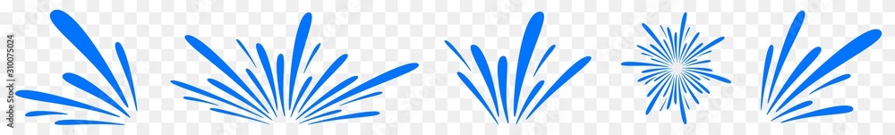 Water Splash Icon Blue | Splashes | Droplets Symbol | Splashing Logo ...