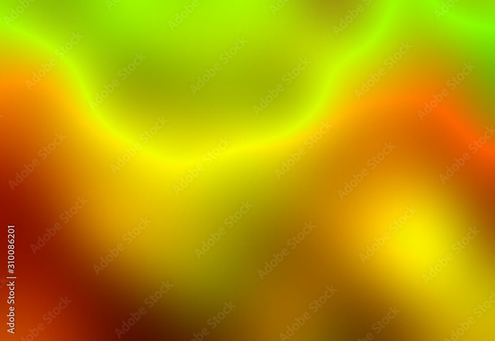 Solid Neon Orange Background