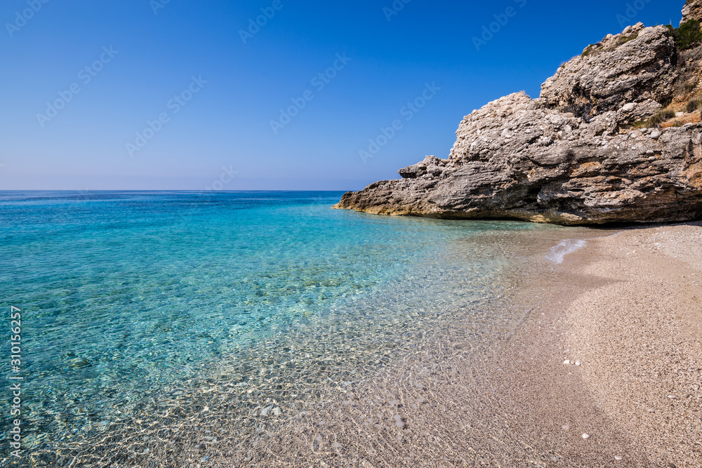 Dhermi Beach - Dhermi, Himarë, Vlore, Albania Stock Photo | Adobe Stock