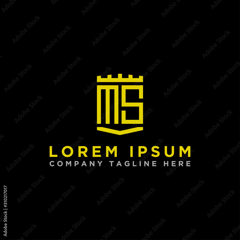 Inspiring logo designs for companies from the initial letters of the MS ...