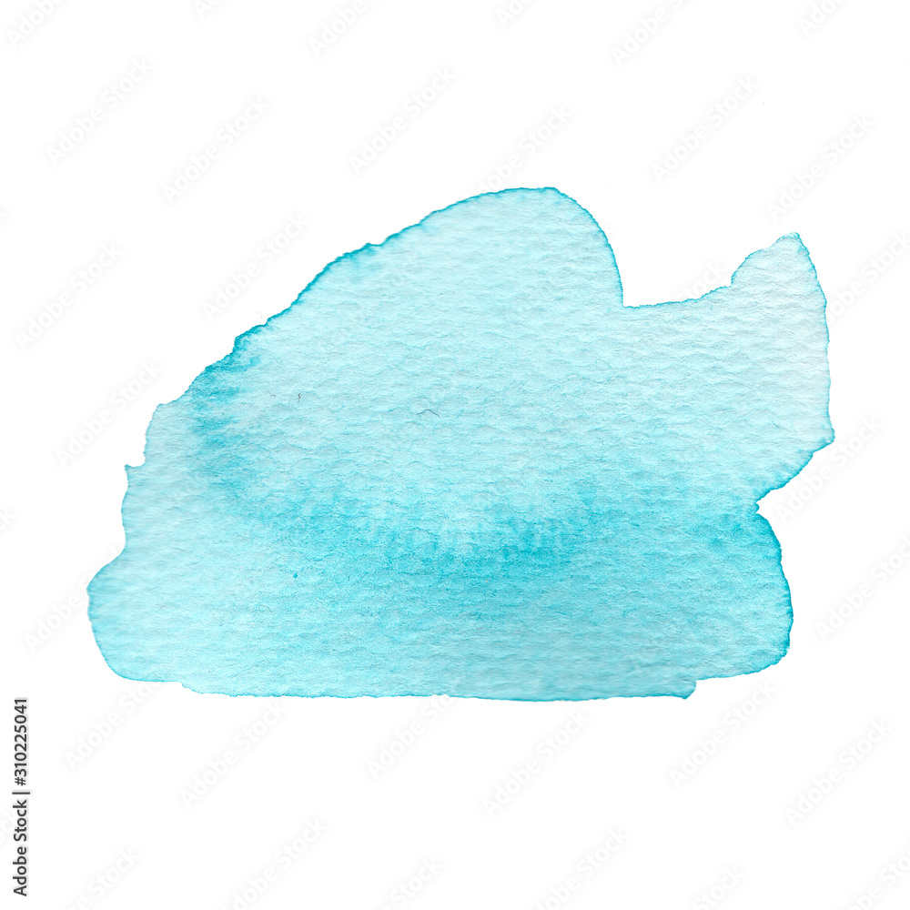 Watercolor abstract blue spalsh. Watercolor texture, background Stock ...