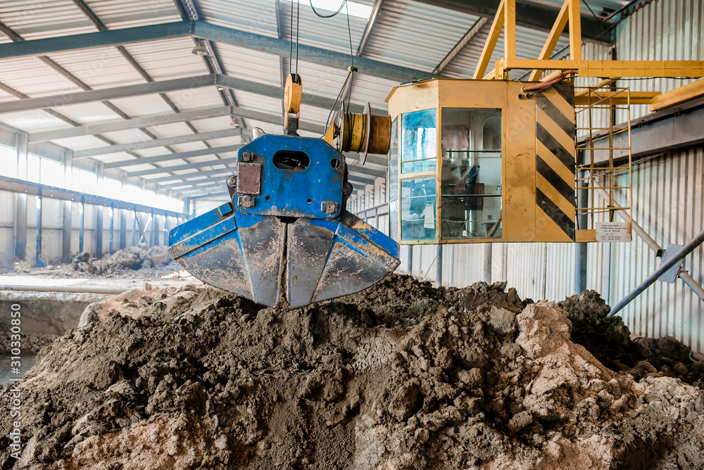 Plant for the production of bricks from clay. Plant for production ...