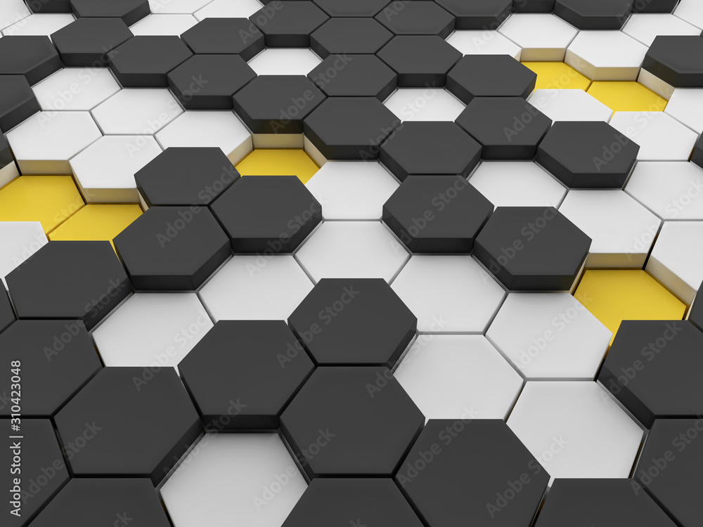 3d Hexagon Grid