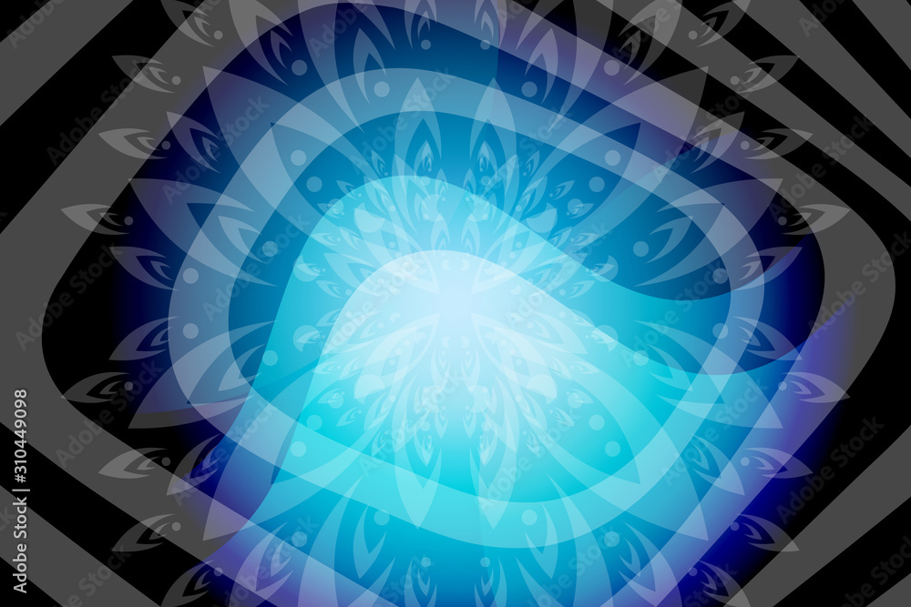 ภาพประกอบสต็อก abstract, blue, light, wallpaper, design, wave ...