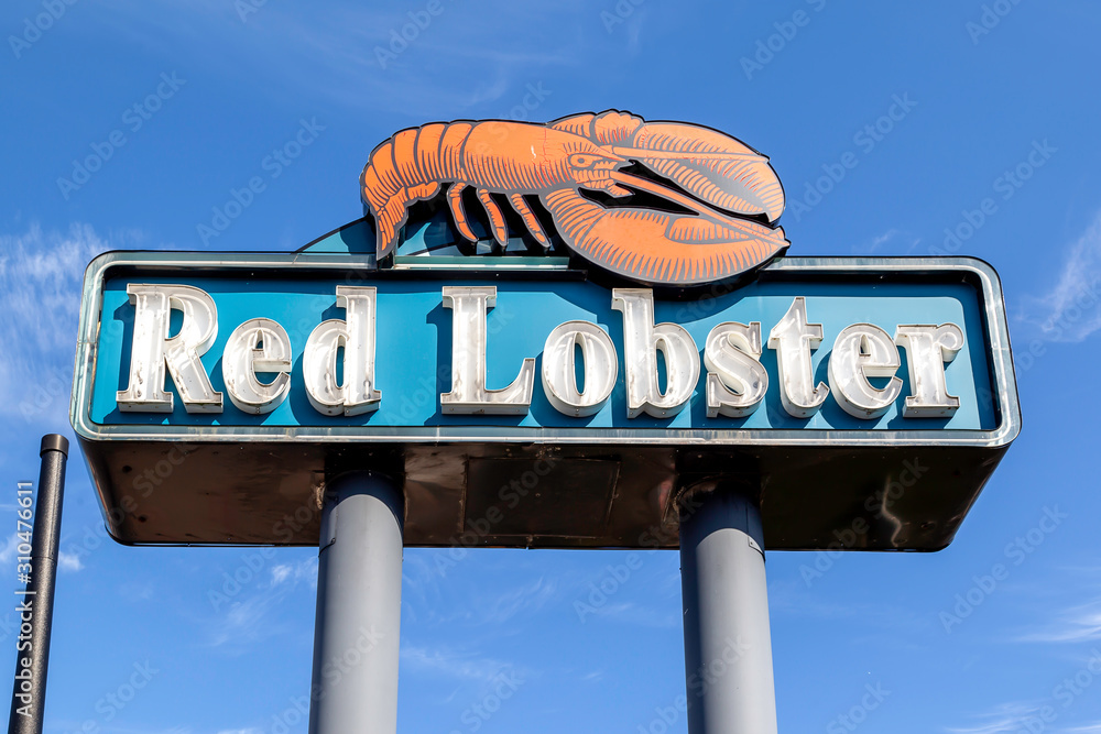 Red Lobster Sign