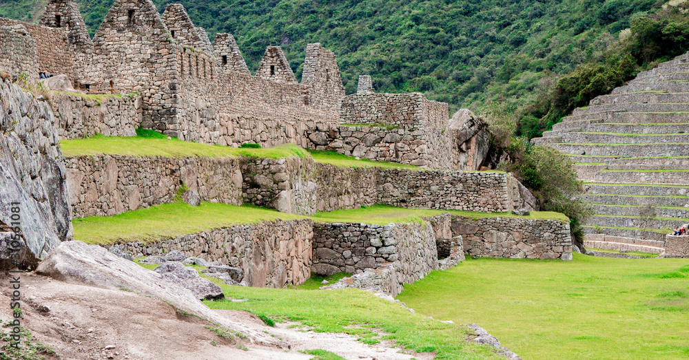 Royal Palace and the Acllahuasi of the Incas in Machu Picchu, Peru ...