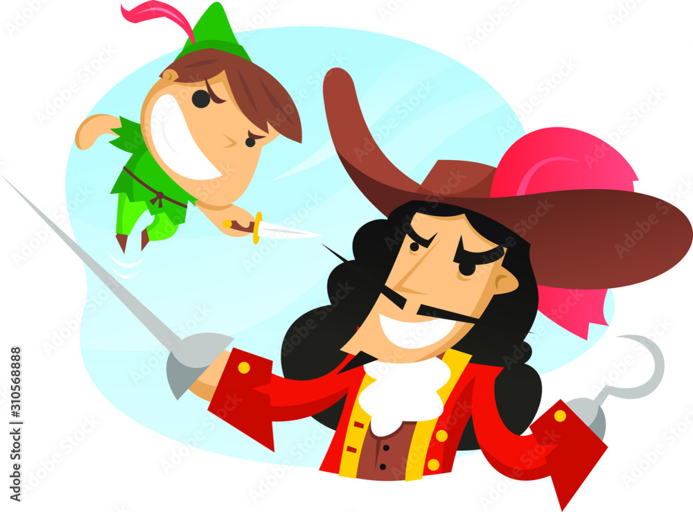 Peter Pan Stock Vector | Adobe Stock