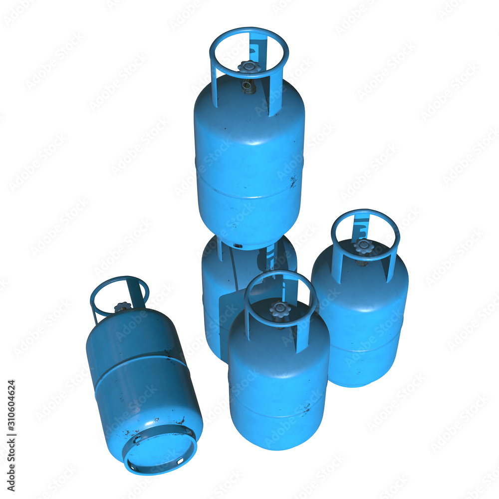 Gas cylinder lpg tank gas-bottle. Propane gas-cylinder balloon ...