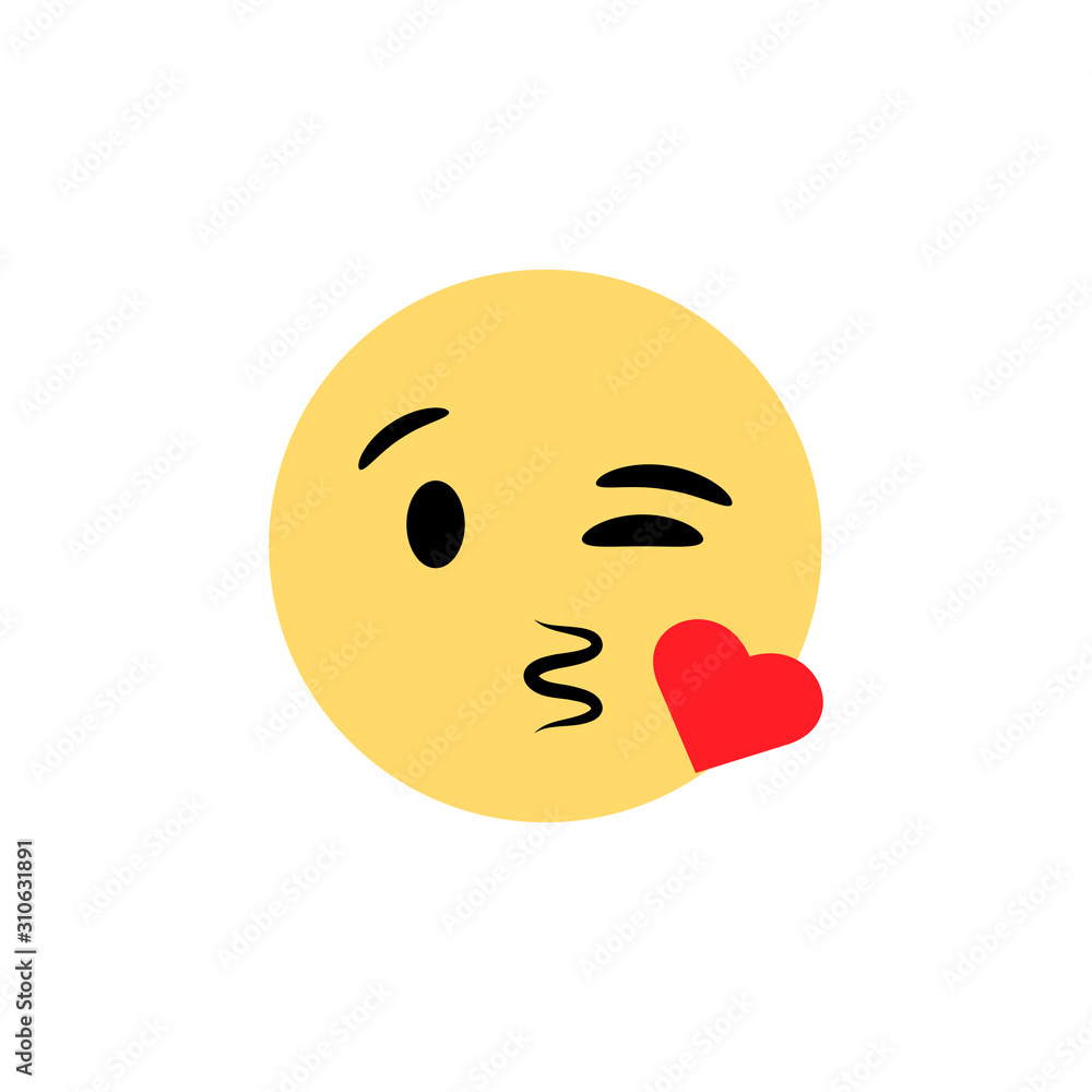 Blowing Kiss Smiley