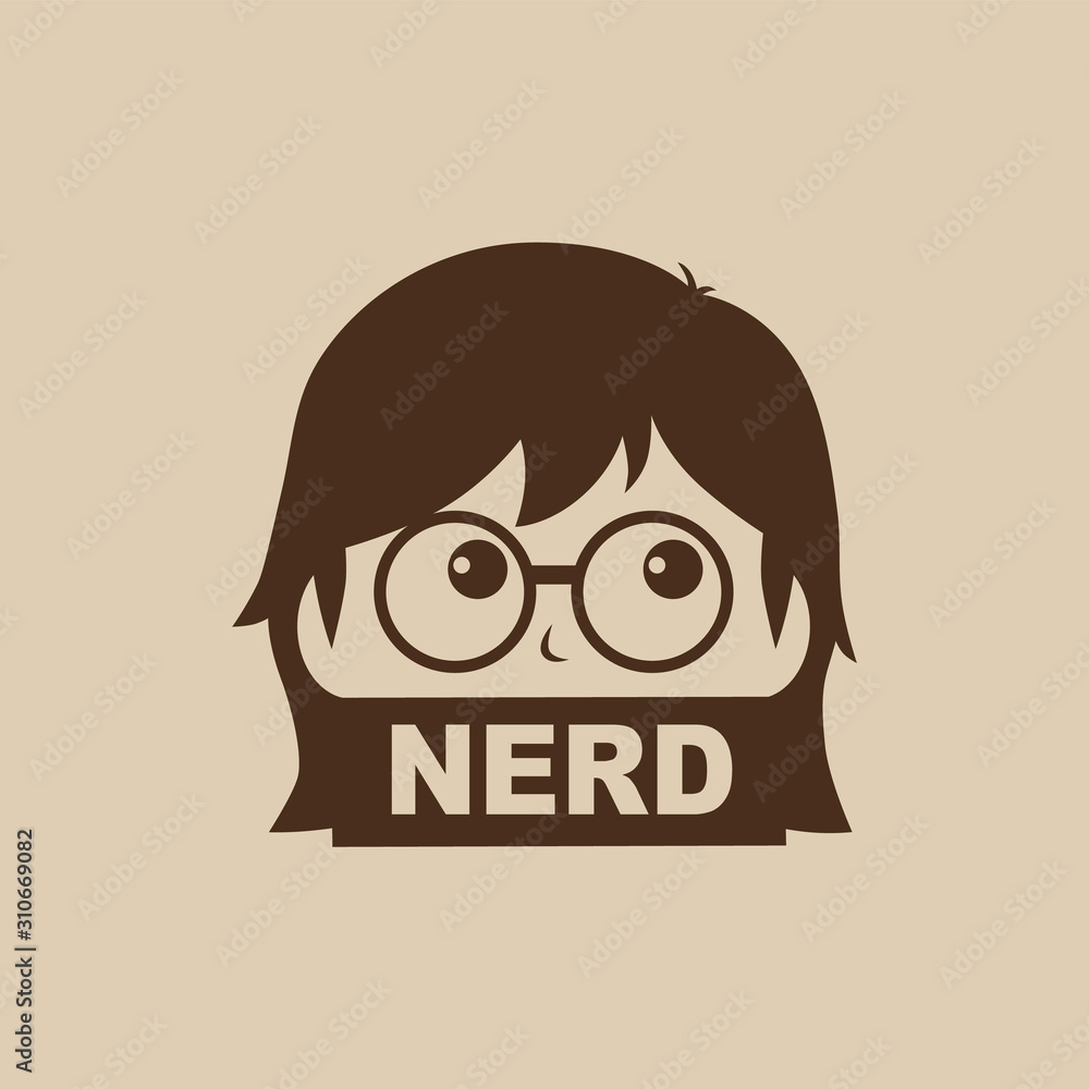 Nerdy Girl Cartoon
