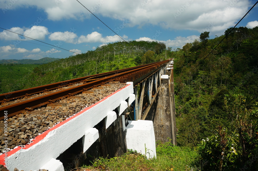 Railroad is a means of transportation for trains that are built on ...