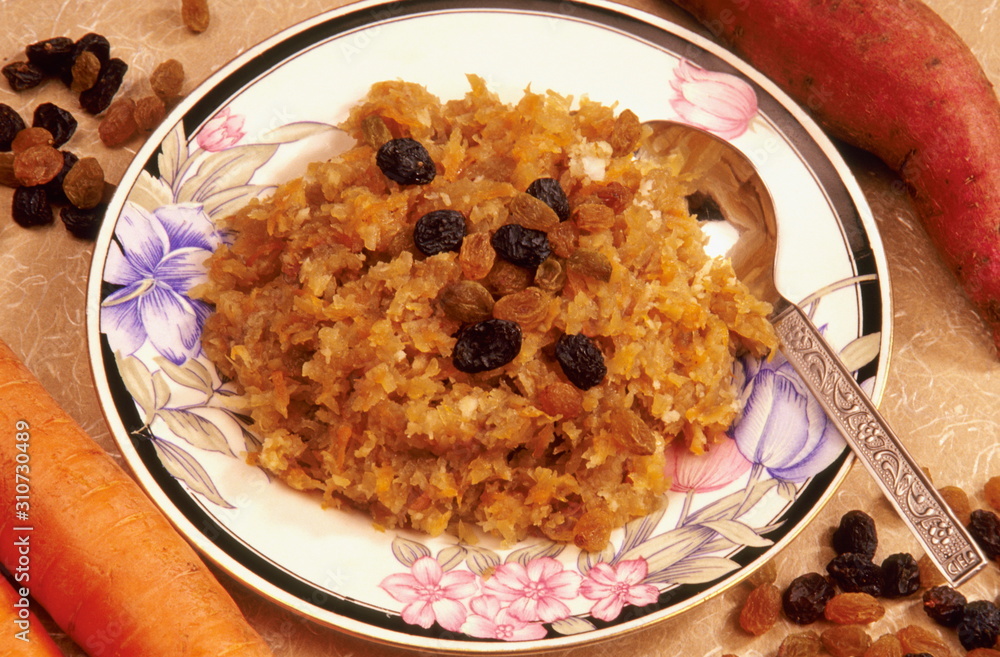 Sheera - Indian sweet dish Stock Photo | Adobe Stock