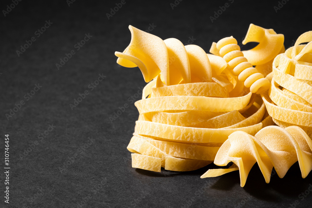 Uncooked Pasta Photography