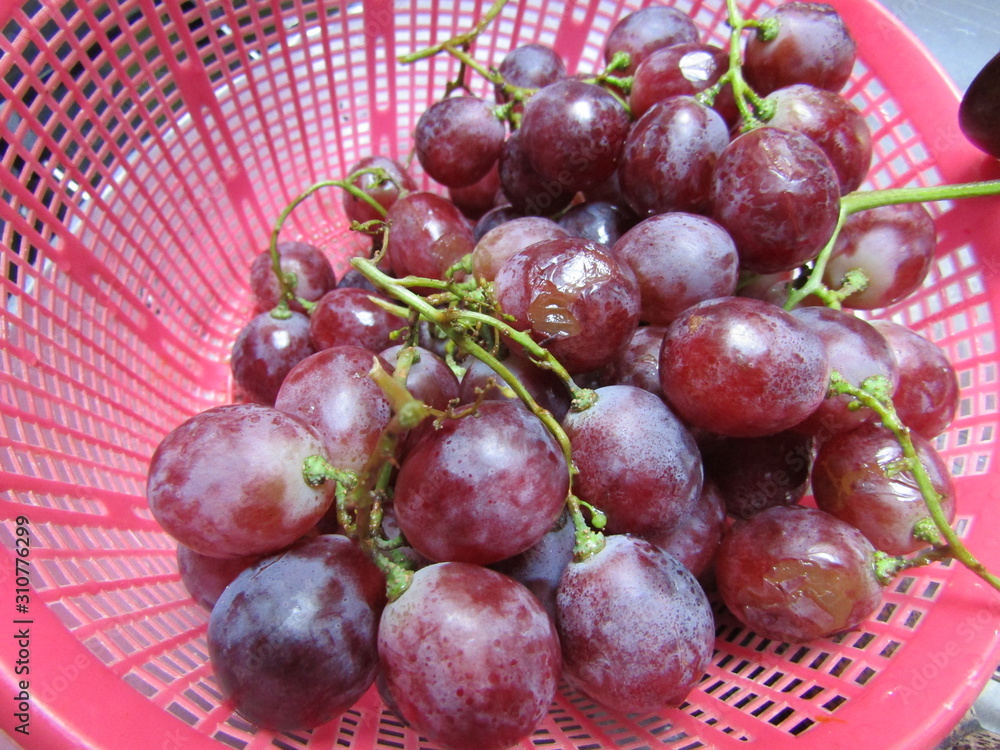 Single Purple Grape