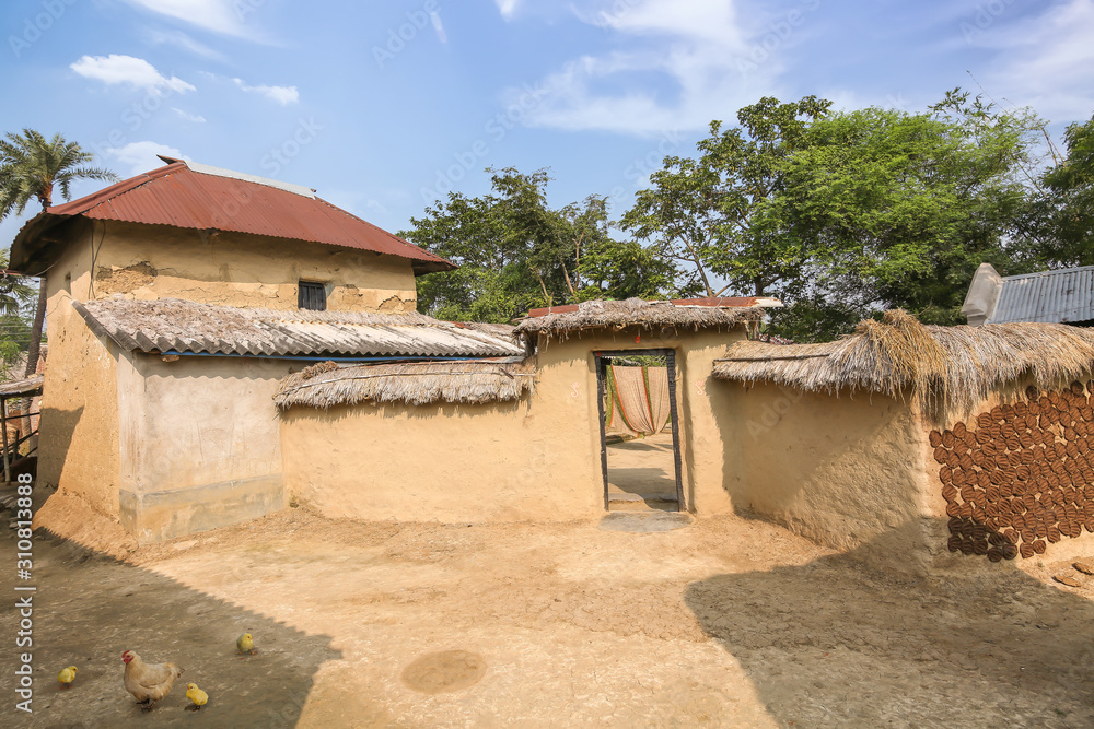 Cow Dung House