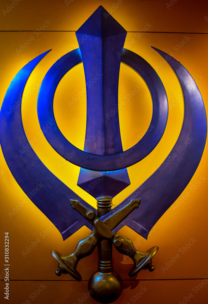 Inside view of Sikh temple in Delhi India, Sikh Gurudwara inside view ...