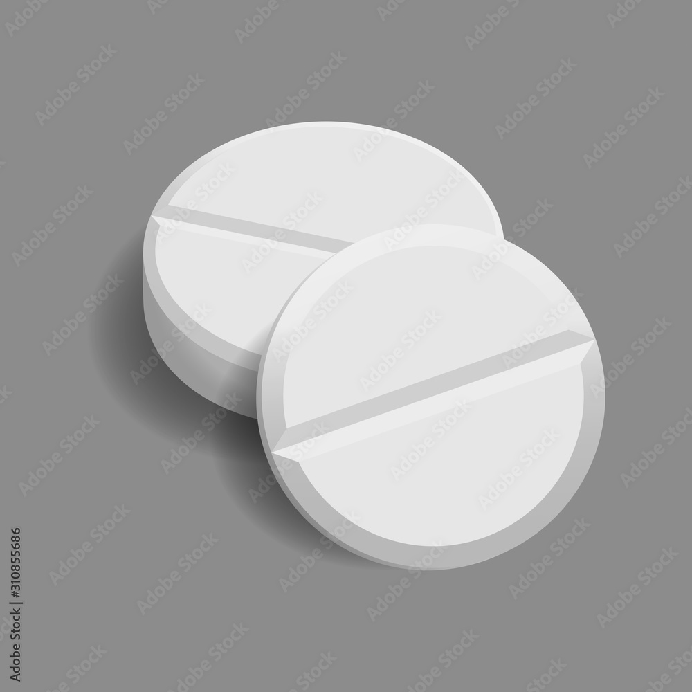 Two White Pills