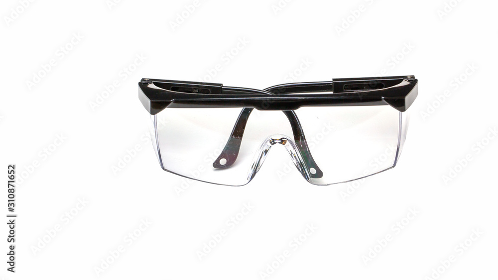 Eye protection, safety glasses PPE (Personal Protective Equipment ...