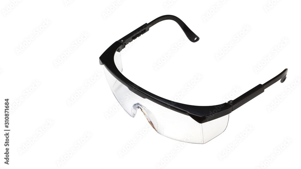 Eye protection, safety glasses PPE (Personal Protective Equipment ...