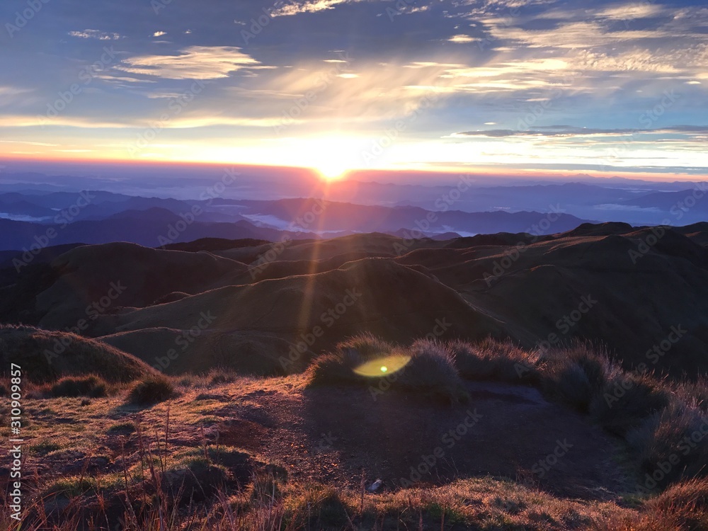 Mount Pulag, philippines Stock Photo | Adobe Stock