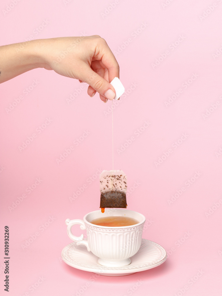 Girl Gets Tea Bagged