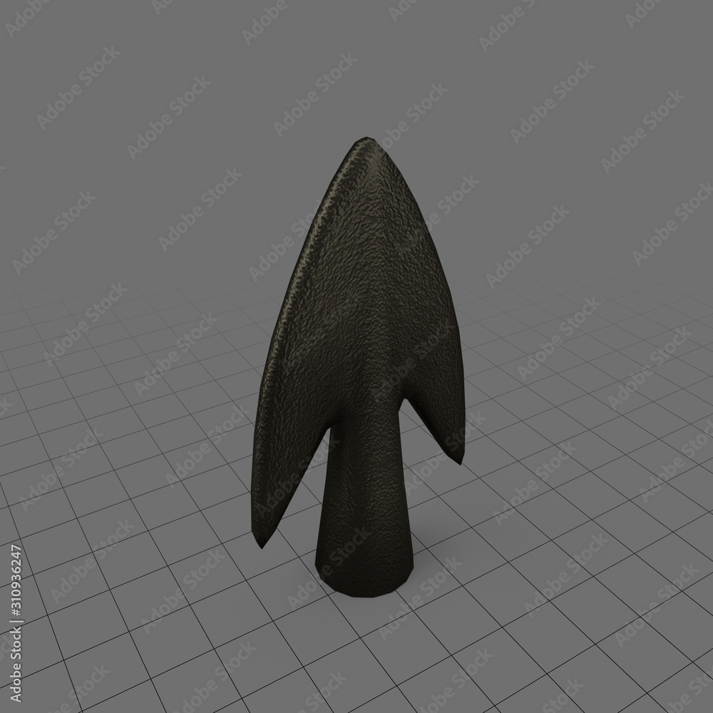 Arrowhead Stock 3D asset | Adobe Stock