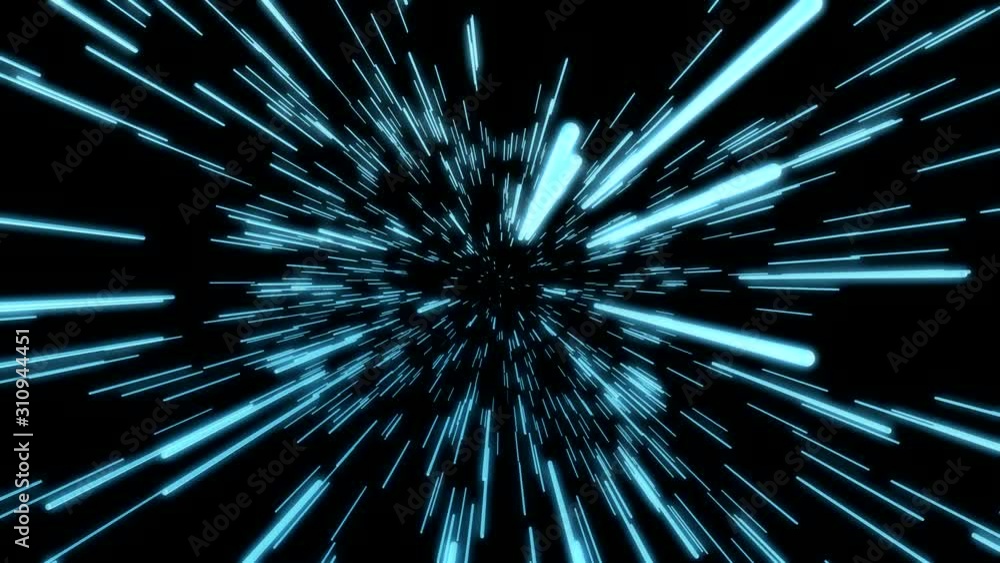 Space Travelling in the Speed of Light 4K. Abstract light, fibre-optic ...