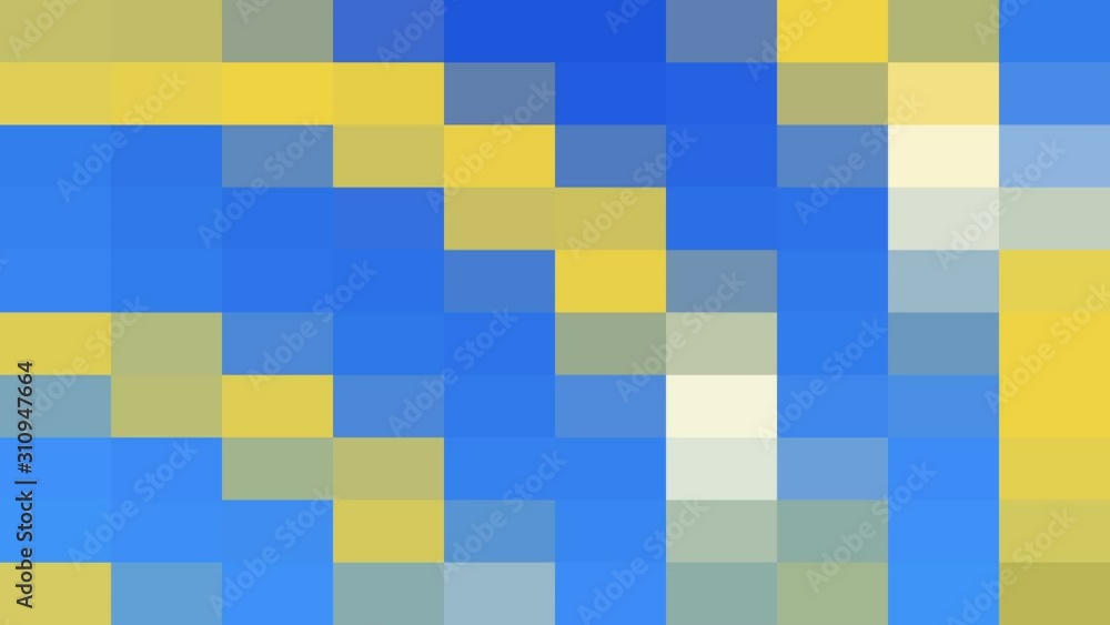 Retro 8-Bit Video Game background. Seamless looped Stock Video | Adobe ...