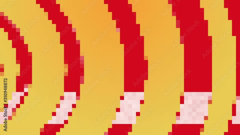 Retro 8-Bit Video Game background. Seamless looped Stock Video | Adobe ...