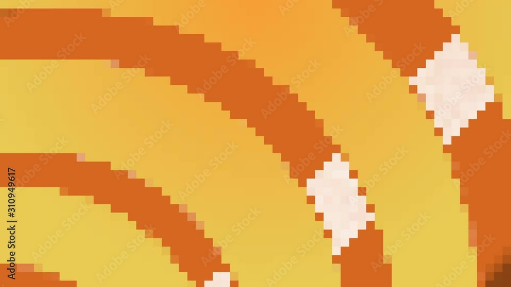 Retro 8-Bit Video Game background. Seamless looped Stock Video | Adobe ...