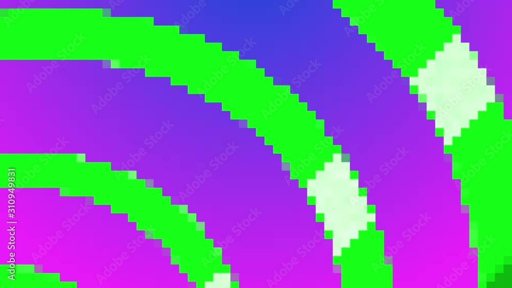 Retro 8-Bit Video Game background. Seamless looped Stock Video | Adobe ...