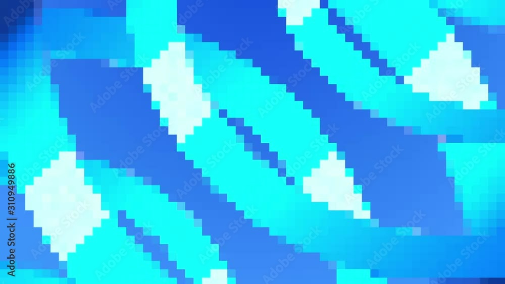 Retro 8-Bit Video Game background. Seamless looped Stock Video | Adobe ...