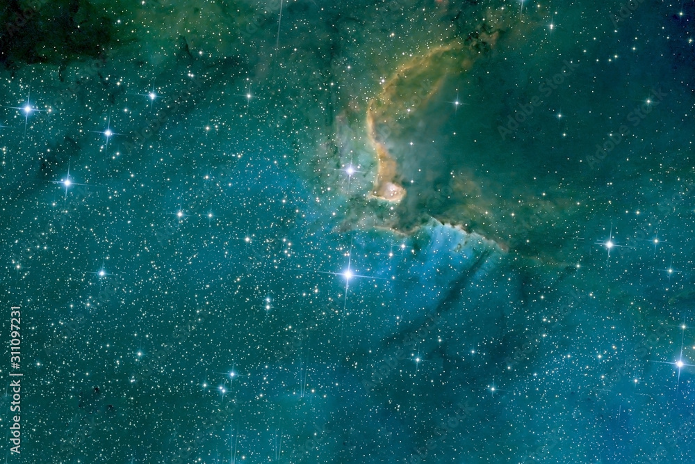 Nebula And Stars Beautiful