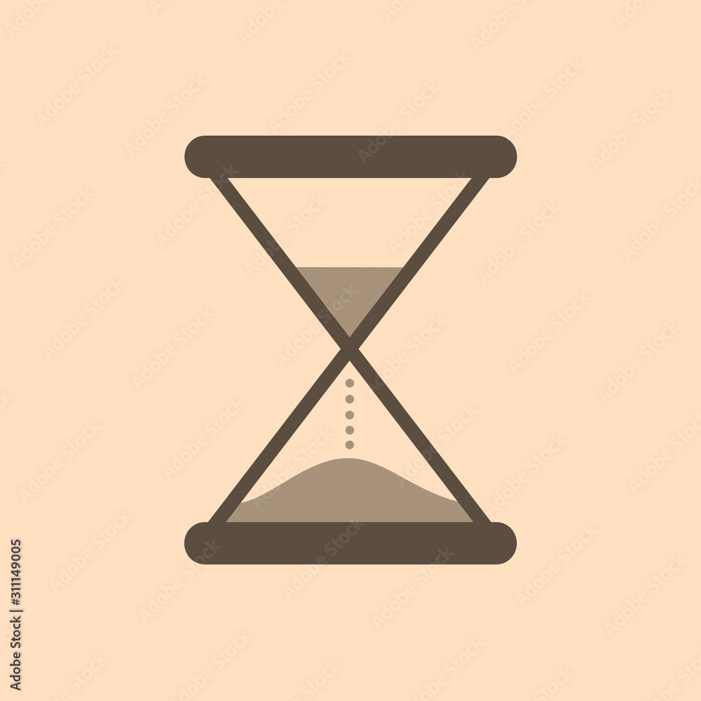 Hourglass, sandglass and sand timer - measuring tool for countdown of ...