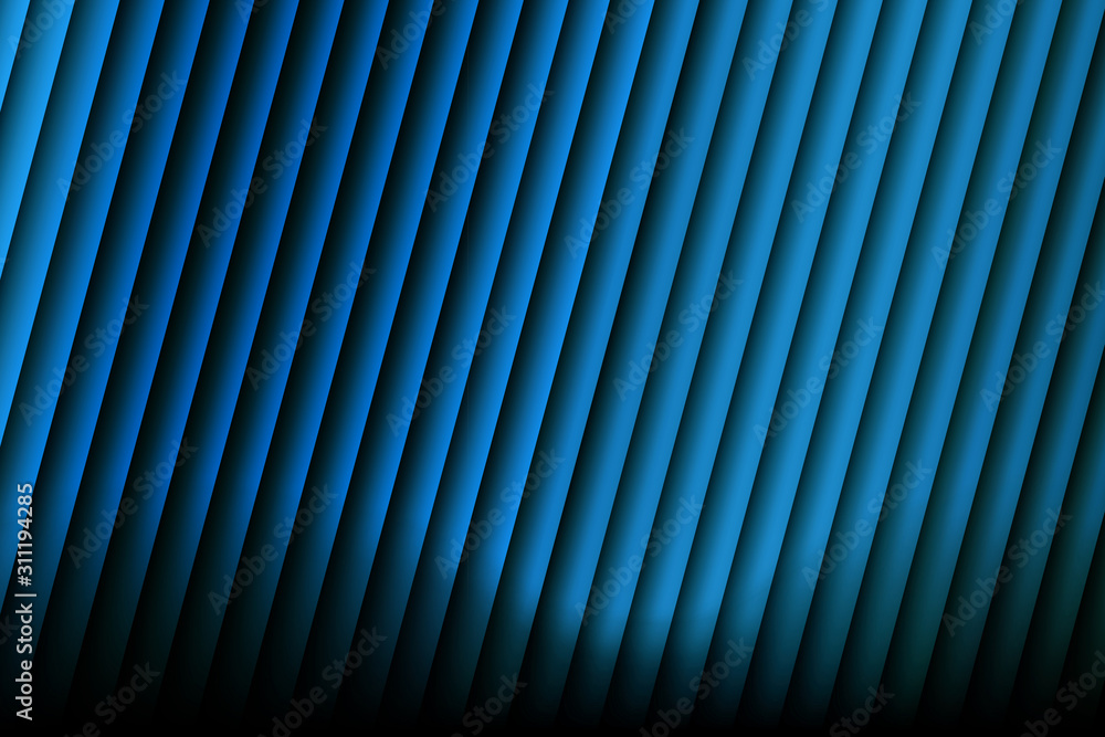 Fondo de barras brillantes y azules. Stock Illustration | Adobe Stock