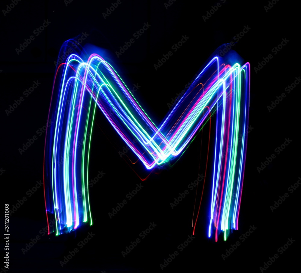 Letter M Photography In Color