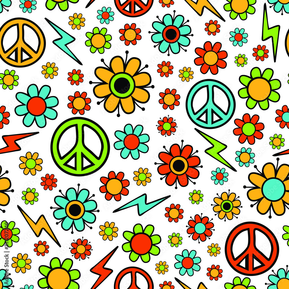 Colorful Peace Sign Backgrounds For Desktop